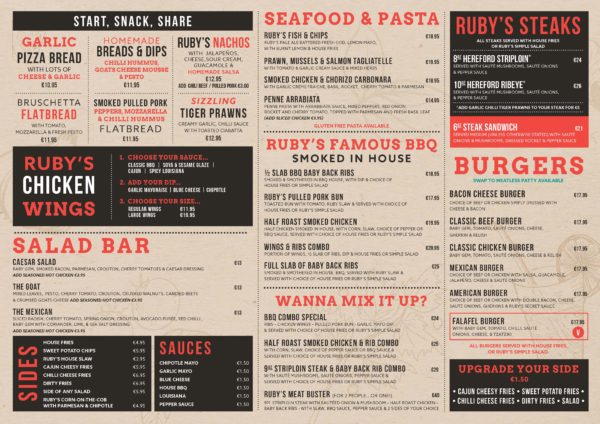 Swords | Ruby's Pizza & Grill